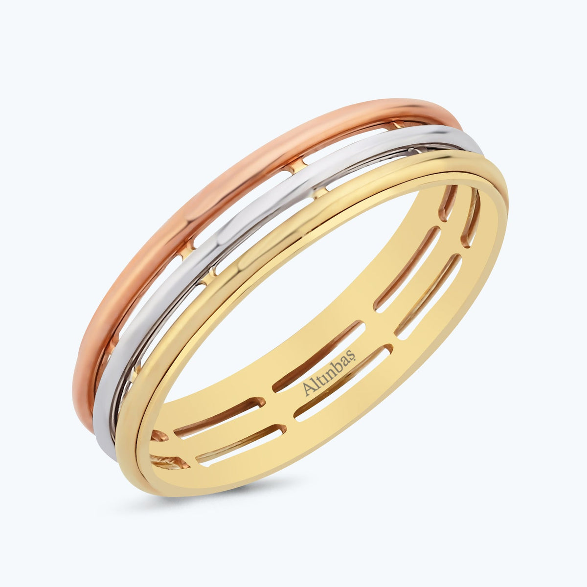 Herren Gold Trauring AL0279-M | Altınbaş