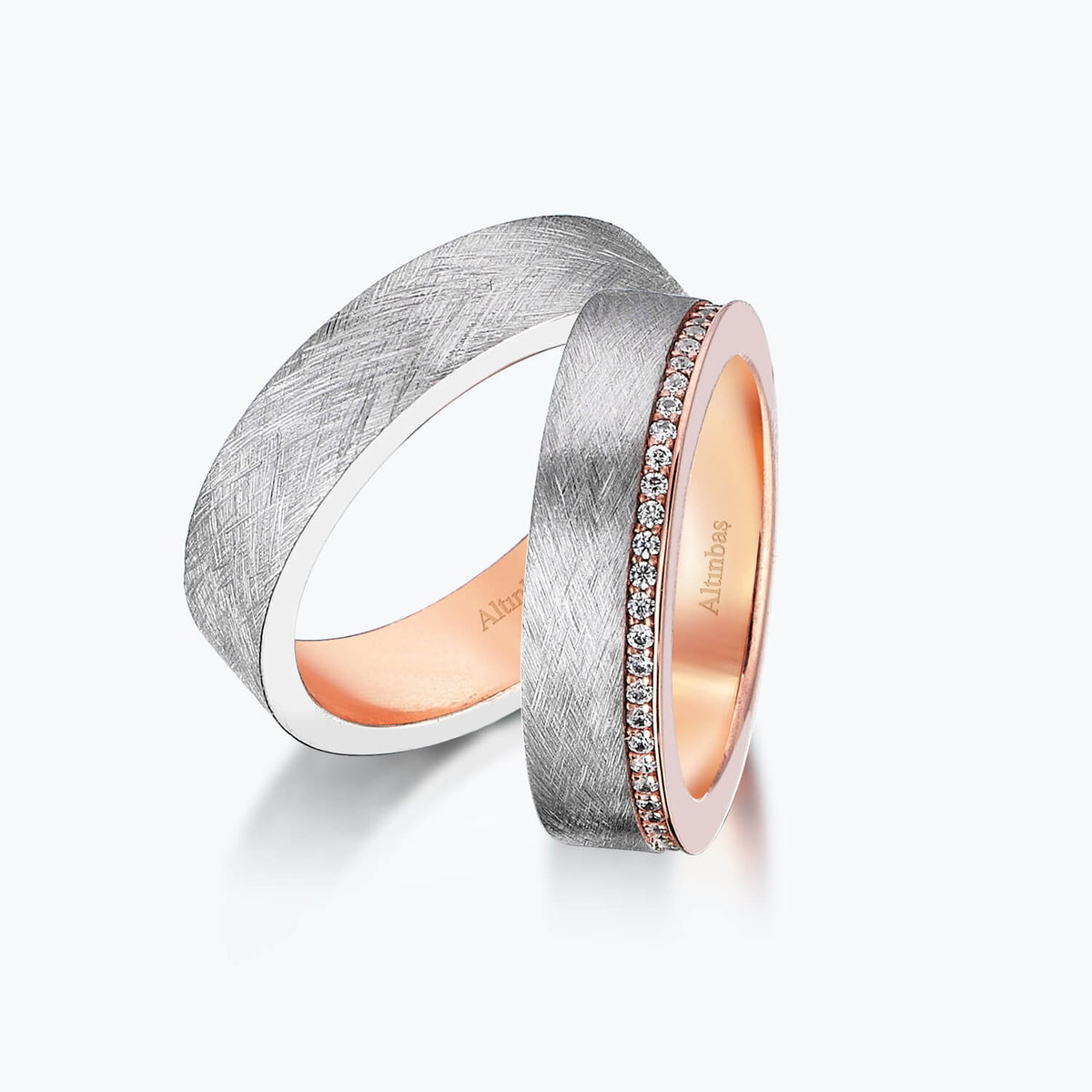 Trauringpaar Gold AL0087-C | Altınbaş