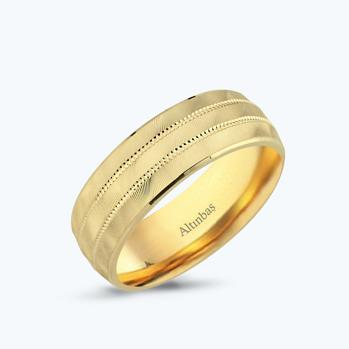 Damen Gold Trauring AL0327-W | Altınbaş