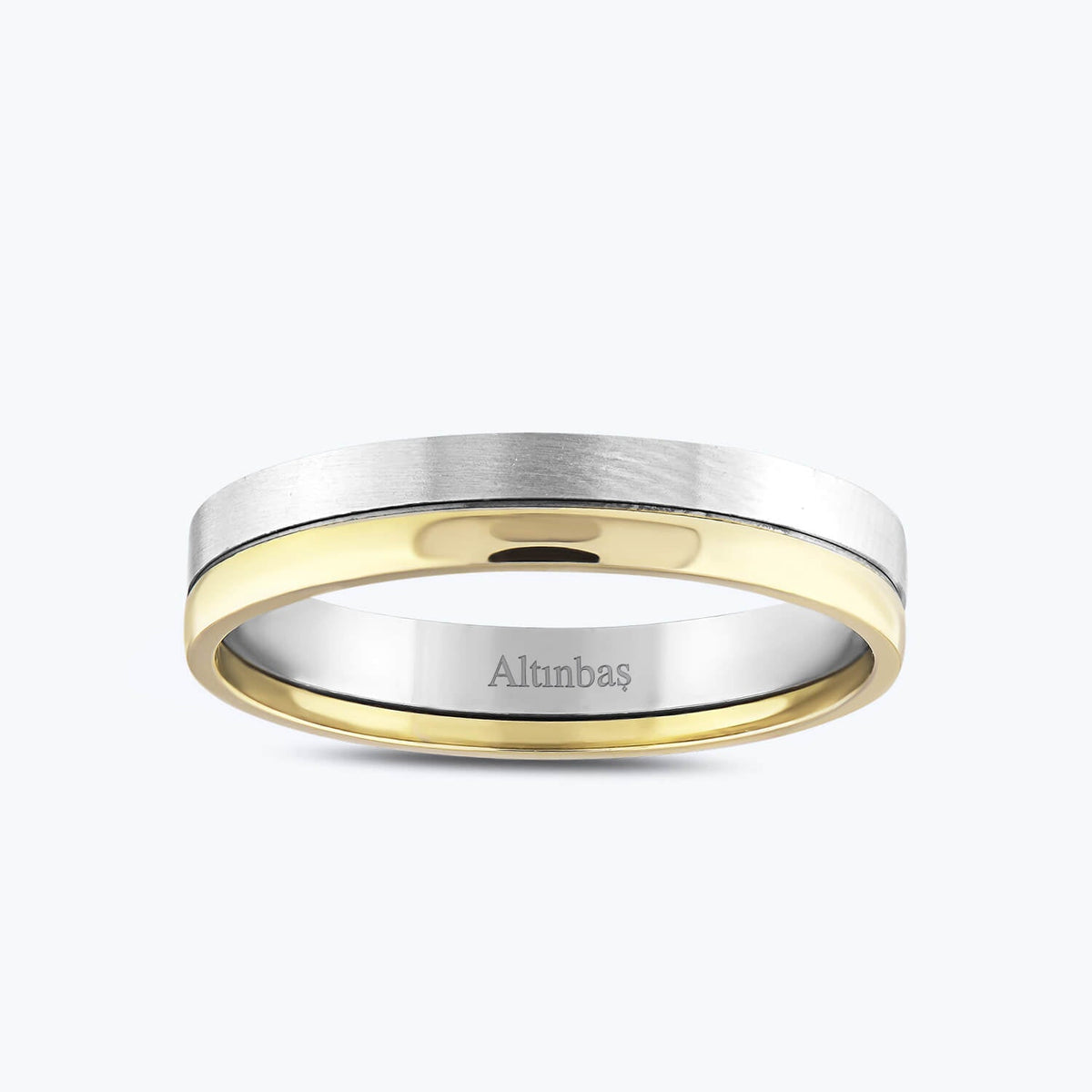 Herren Gold Trauring E0868-M | Altınbaş